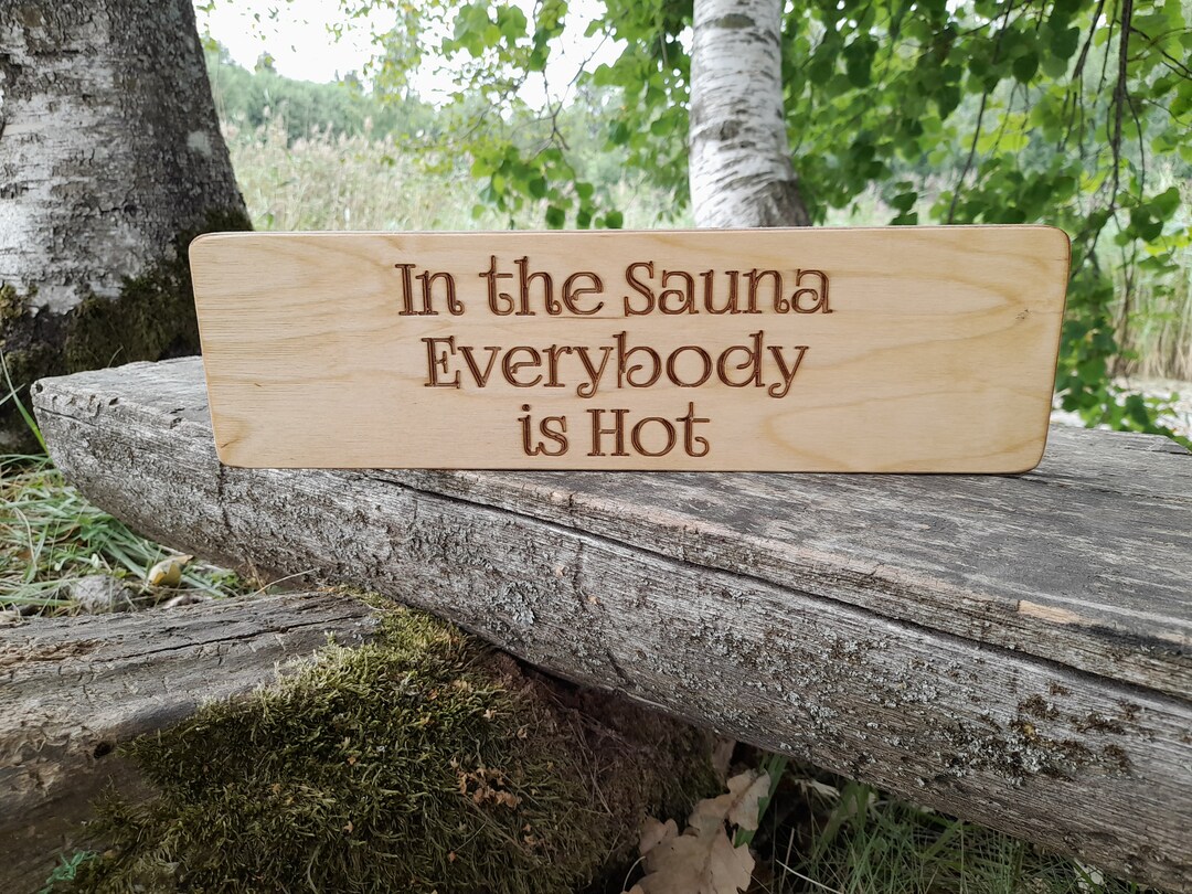 Sauna Sign - Etsy