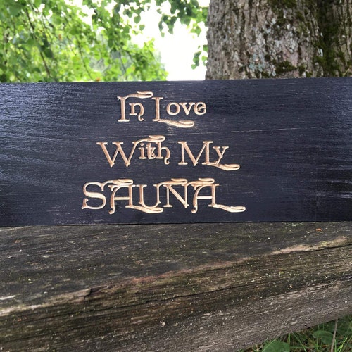 Sauna Sign - Etsy
