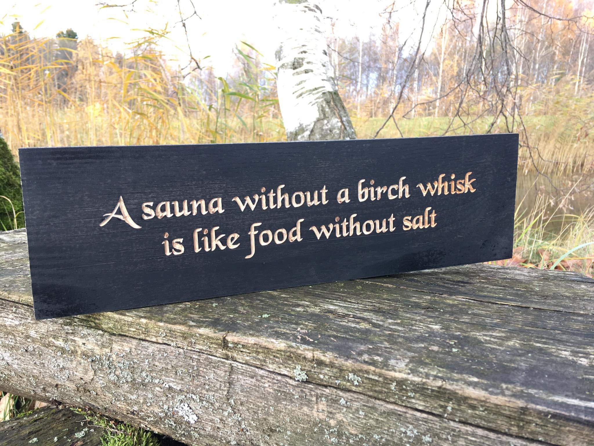 Sauna Sign - Etsy