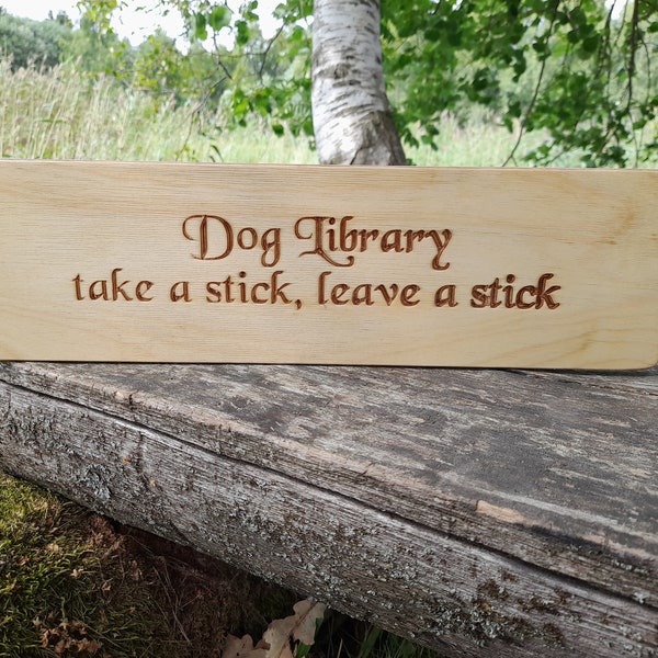 Library Sign - Etsy