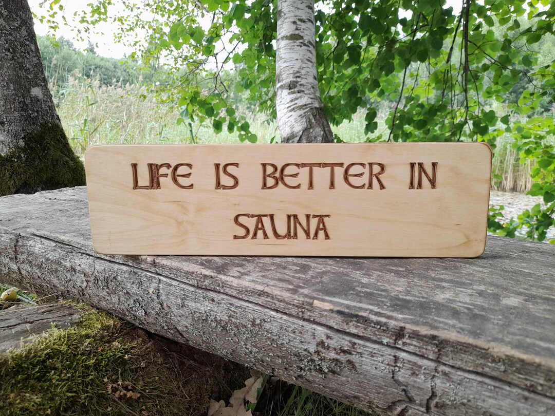 Sauna Sign - Etsy