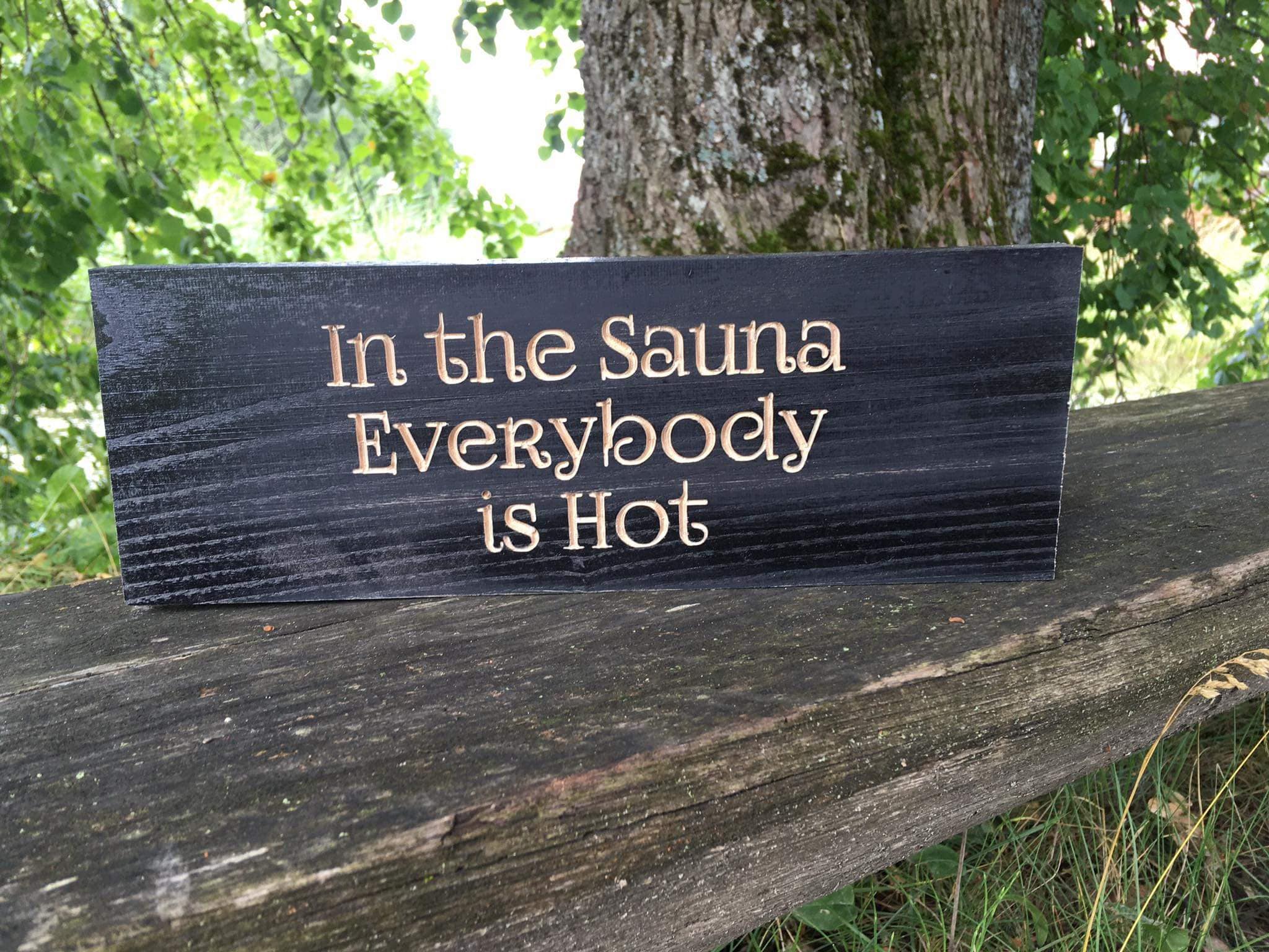 Sauna Sign | Etsy