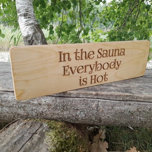 Sauna Sign - Etsy