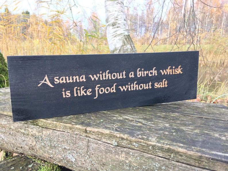 Sauna Sign | Etsy