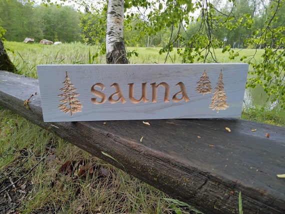 Sauna Sign | Etsy