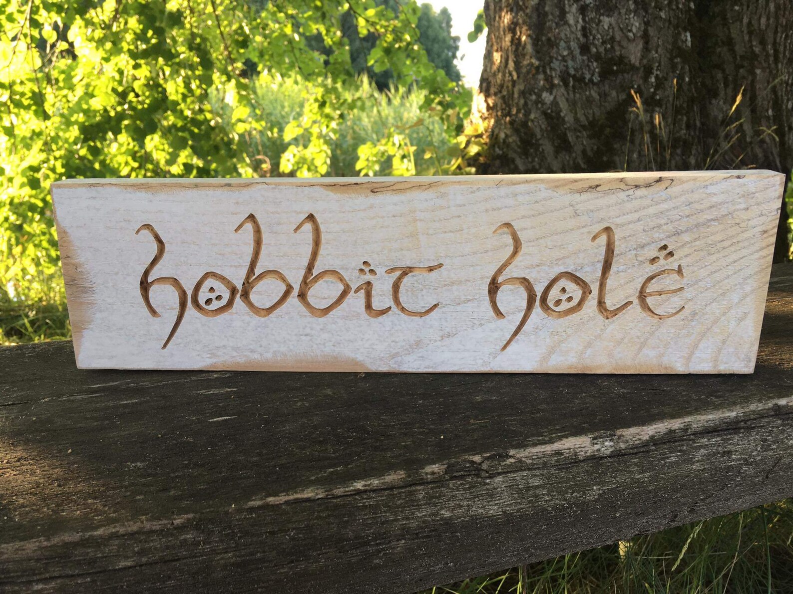 Real Thick Wood Sign - Etsy