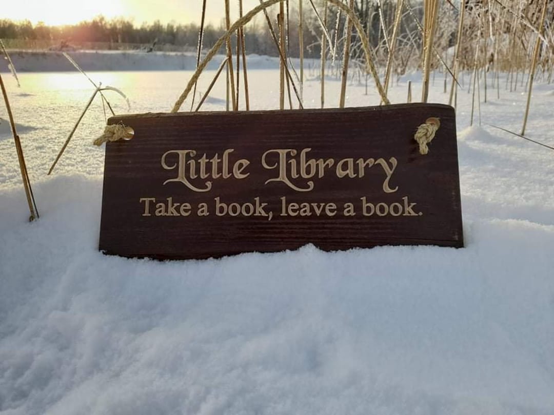 Little Library Sign - Etsy