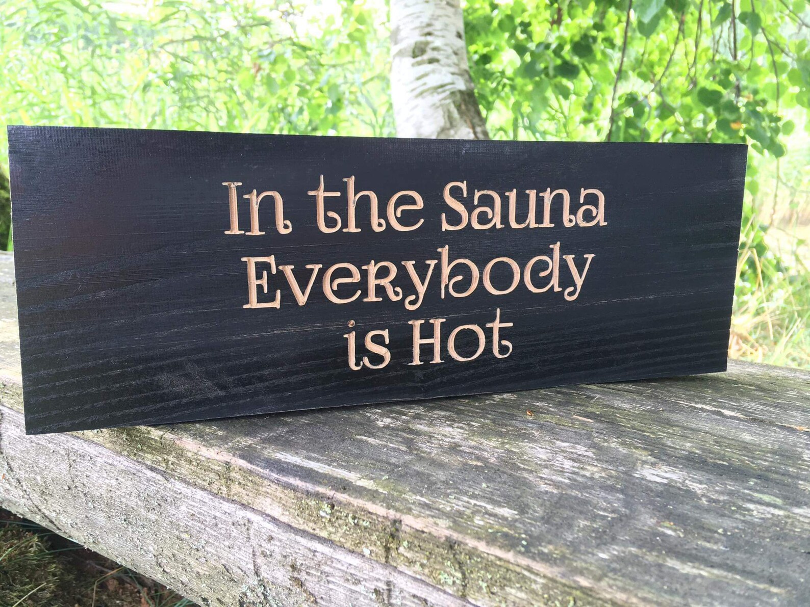 Sauna Sign - Etsy