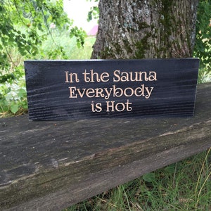 Sauna Sign - Etsy