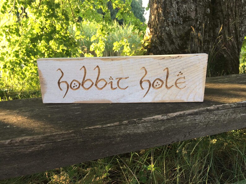 Real Thick Wood Sign - Etsy