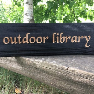 Outdoor Library - Etsy