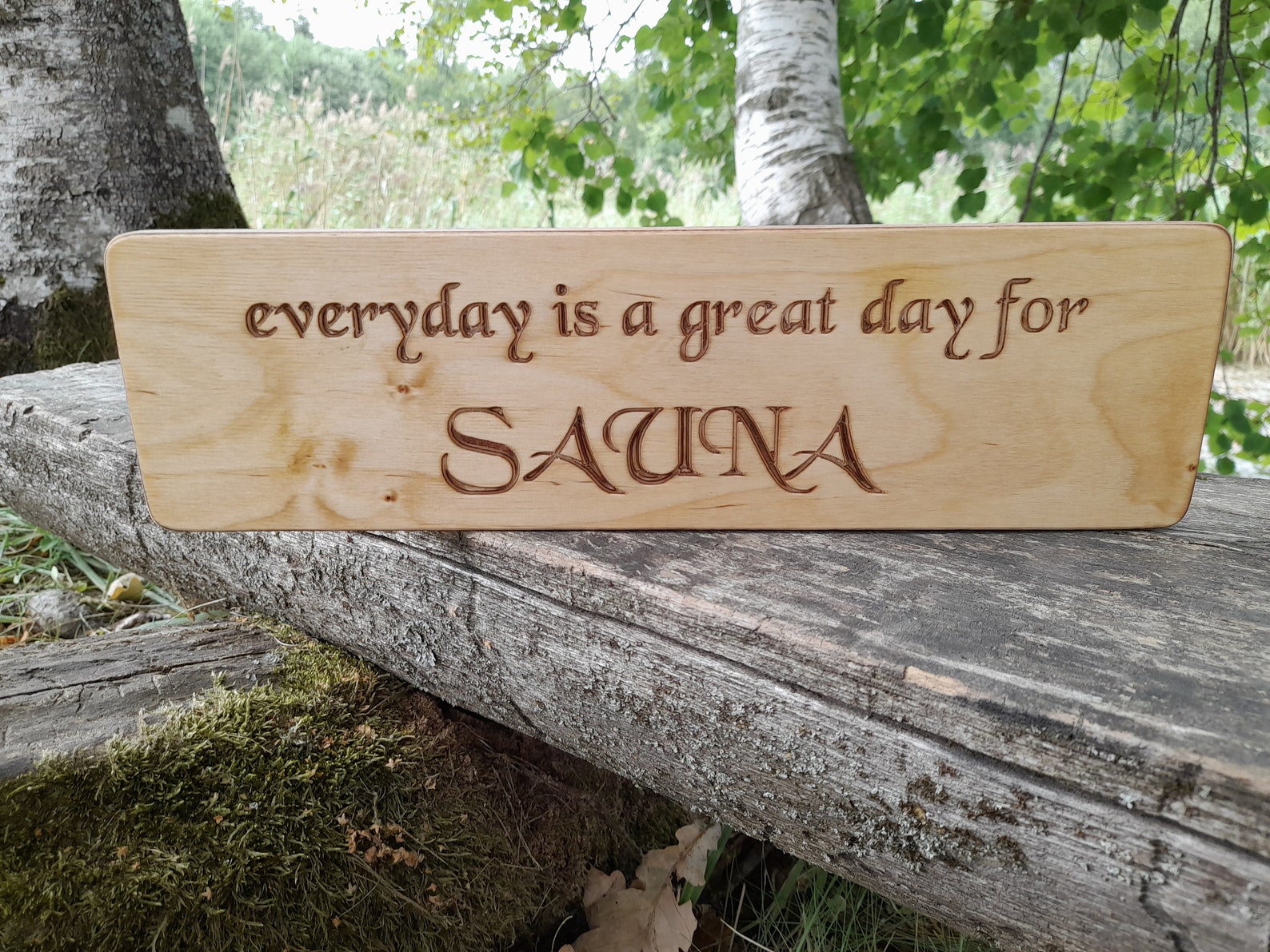 Sauna Sign - Etsy
