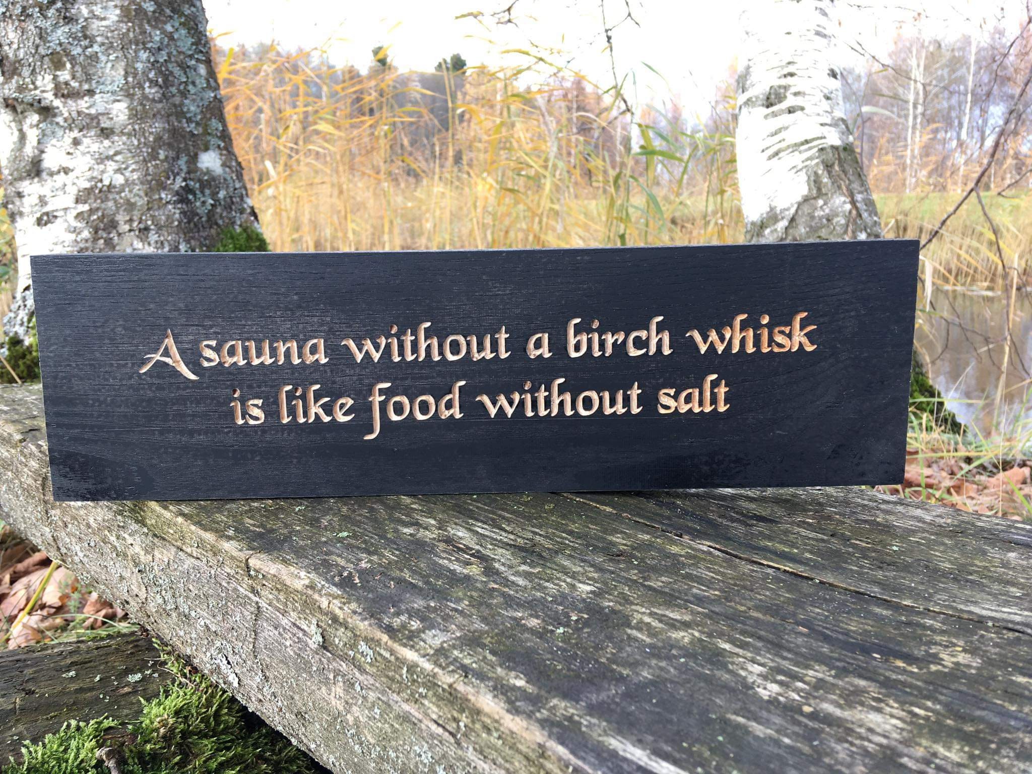 Sauna Sign - Etsy