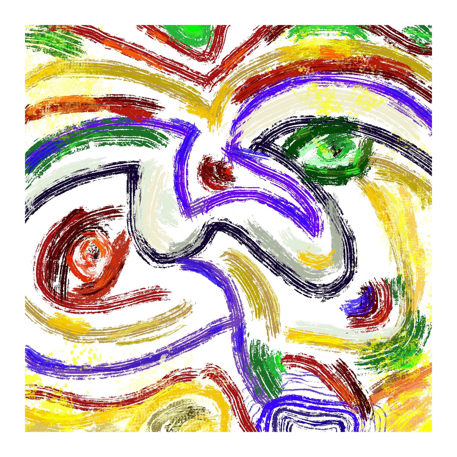 Abstract printable Art | Etsy