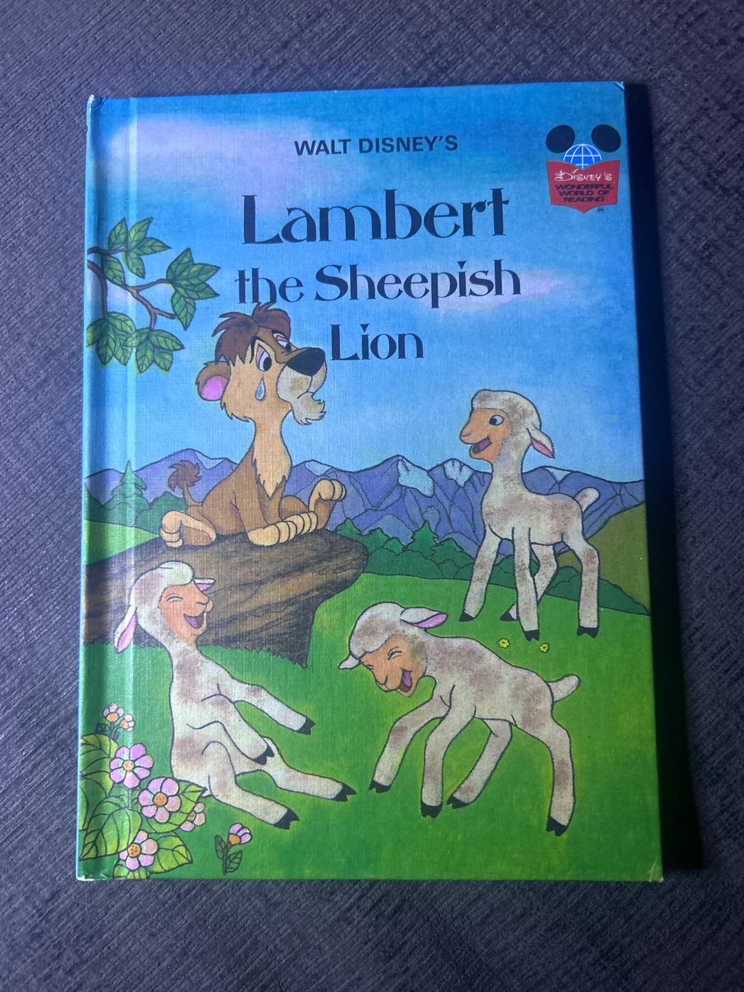 Disney’s “lambert the Sheepish Lion” Hc-like New - Etsy