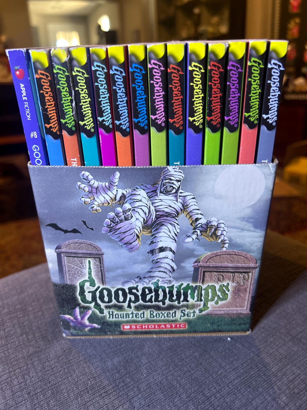 R.L. Stine “goosebumps Haunted Boxed Set” 14 Books Paperbacks - Etsy