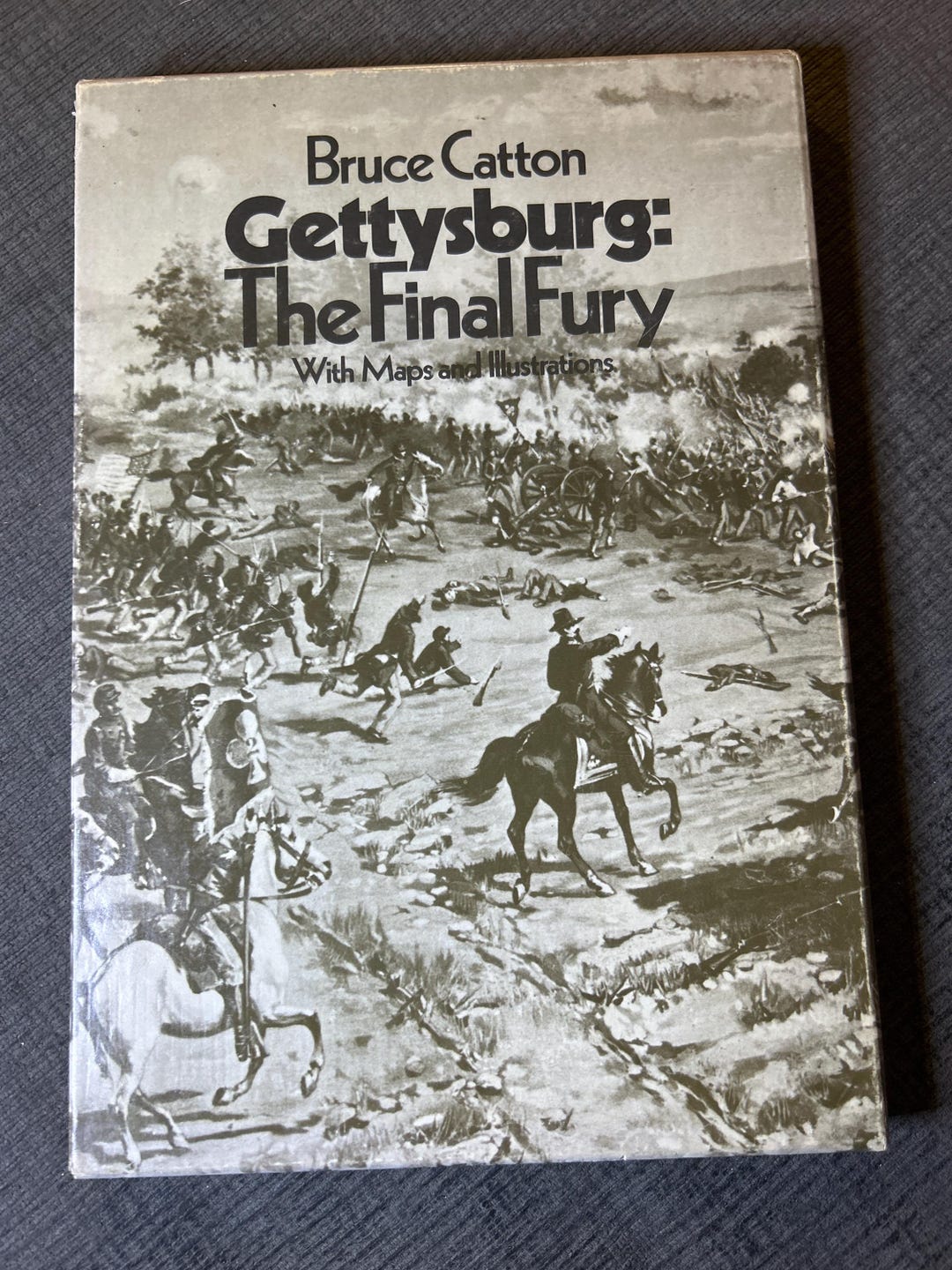 Bruce Catton “gettysburg: the Final Fury” With Maps and Illustrations ...