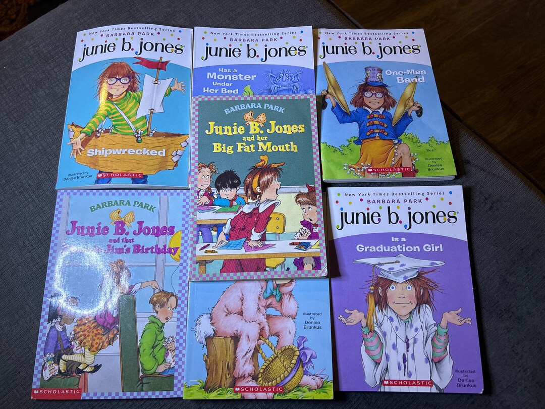 Junie B. Jones (7 Books) Barbara Park - Etsy