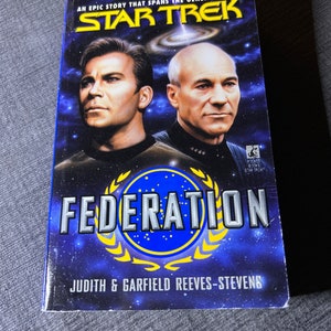 Star Trek Federation by Judith Reeves-stevens Sc-excellent - Etsy