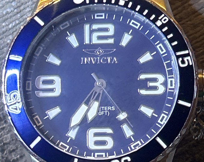 Invicta Tritnite Watch #1671 (nite-glow) Like New - Etsy