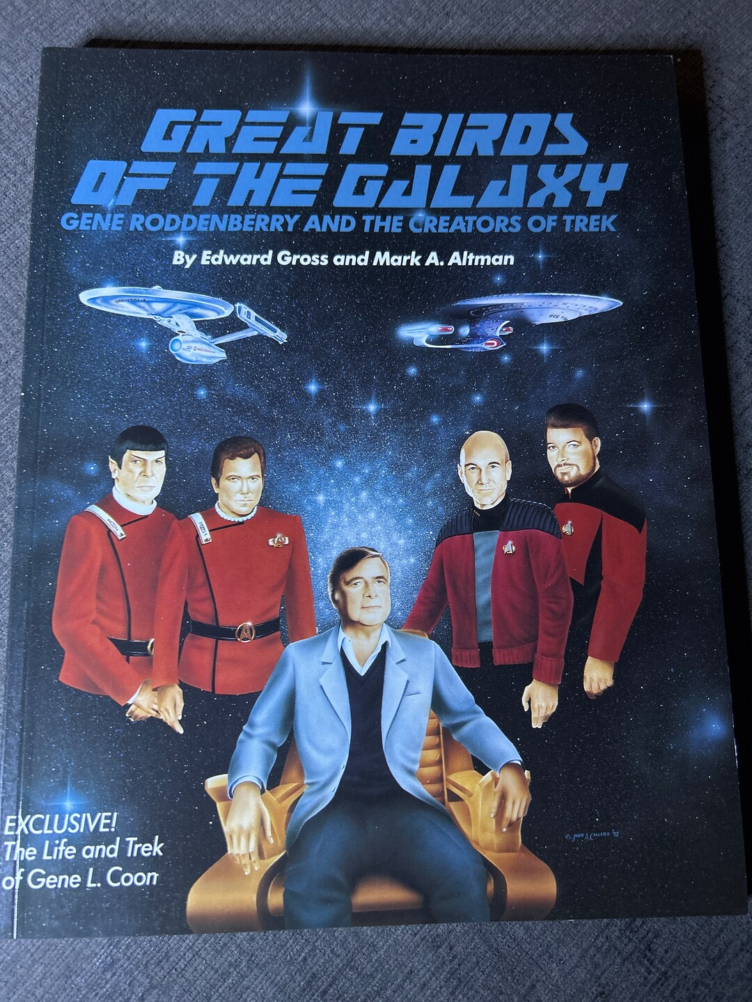 Star Trek “great Birds of the Galaxy” Softcover-new Old Stock - Etsy