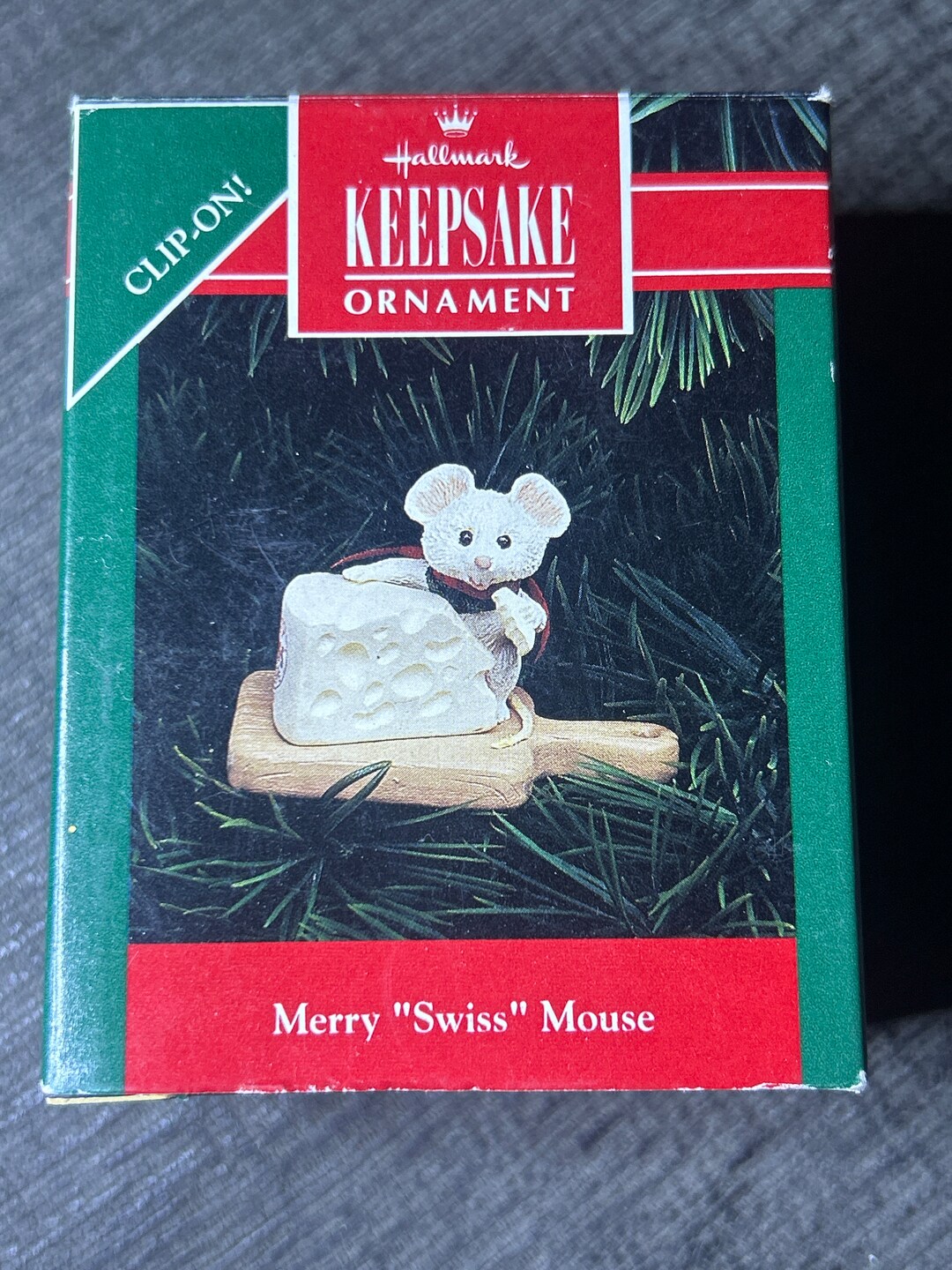 1992 Hallmark Ornament (merry “swiss” Mouse) NIB - Etsy