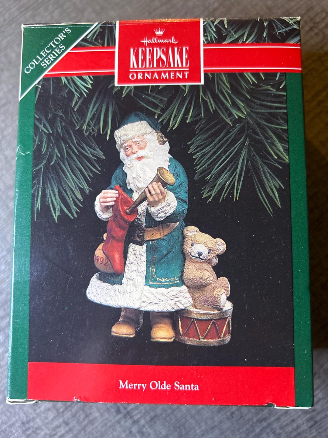 1992 Hallmark “merry Olde Santa” 3rd in Series NIB - Etsy
