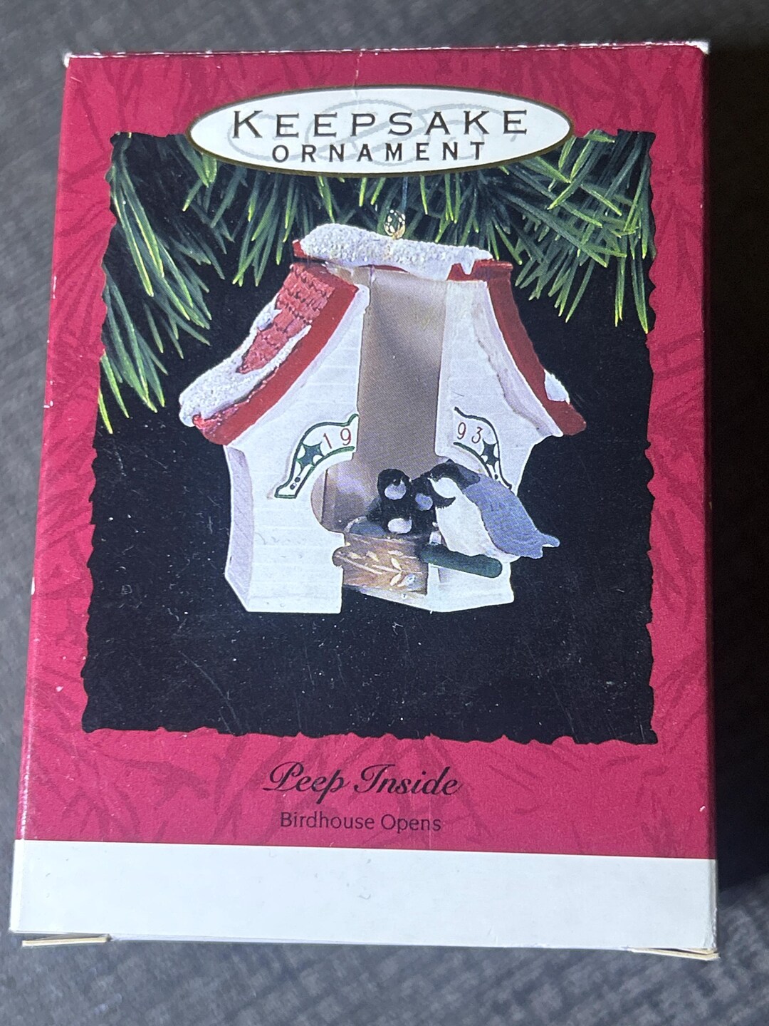 1993 Hallmark “peep Inside” Bird House New in Box - Etsy