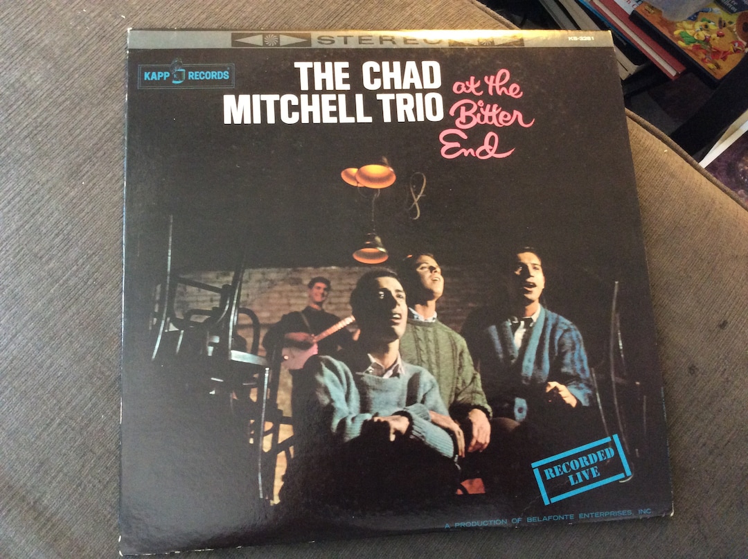 The Chad Mitchell Trio Album “at the Bitter End” Vinyl Like New - Etsy