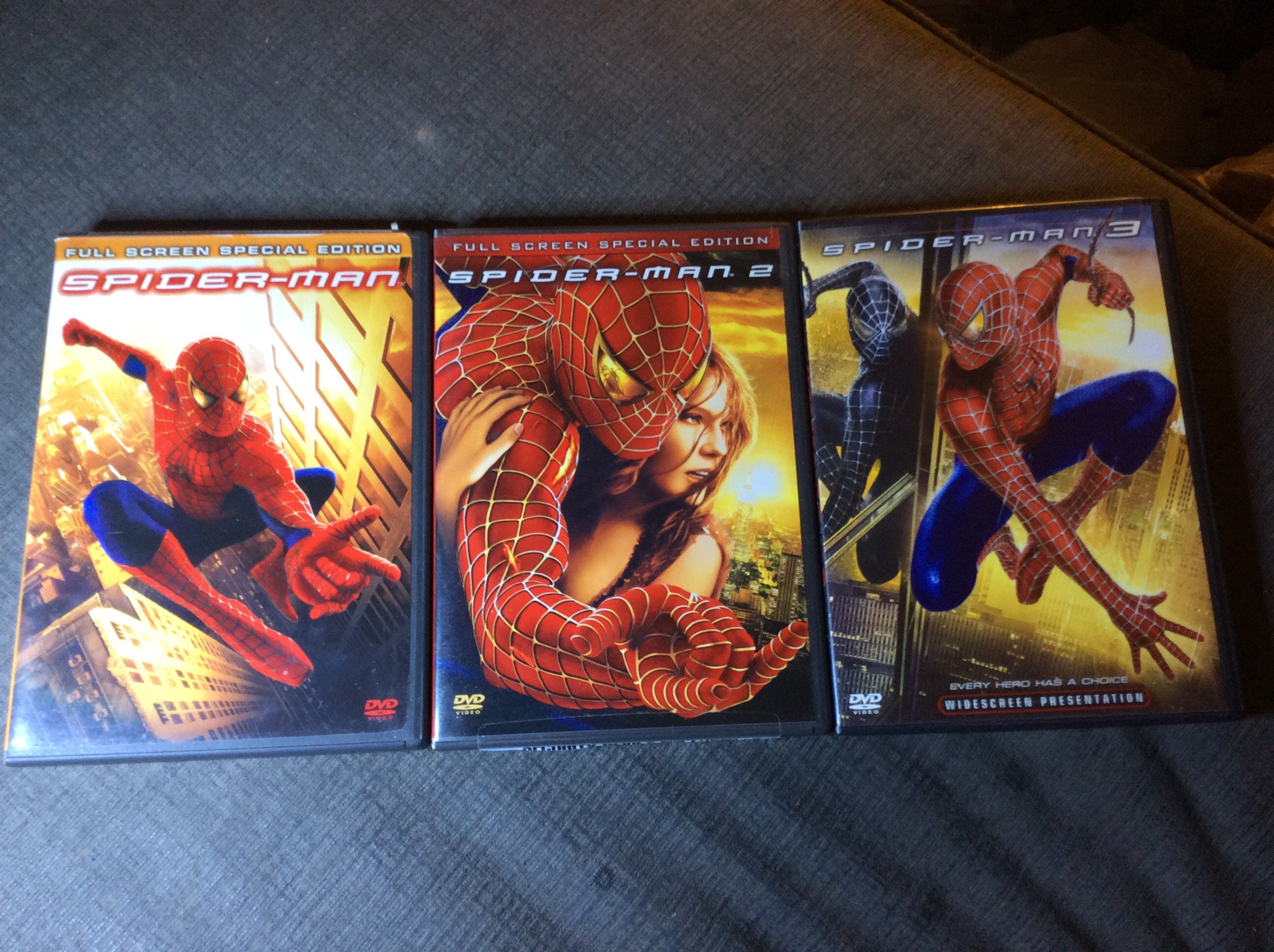 Spiderman Dvd Full Screen