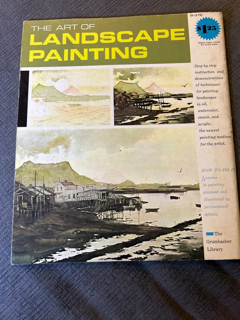 The Art of Landscape Painting how to Guide Large Softcover - Etsy