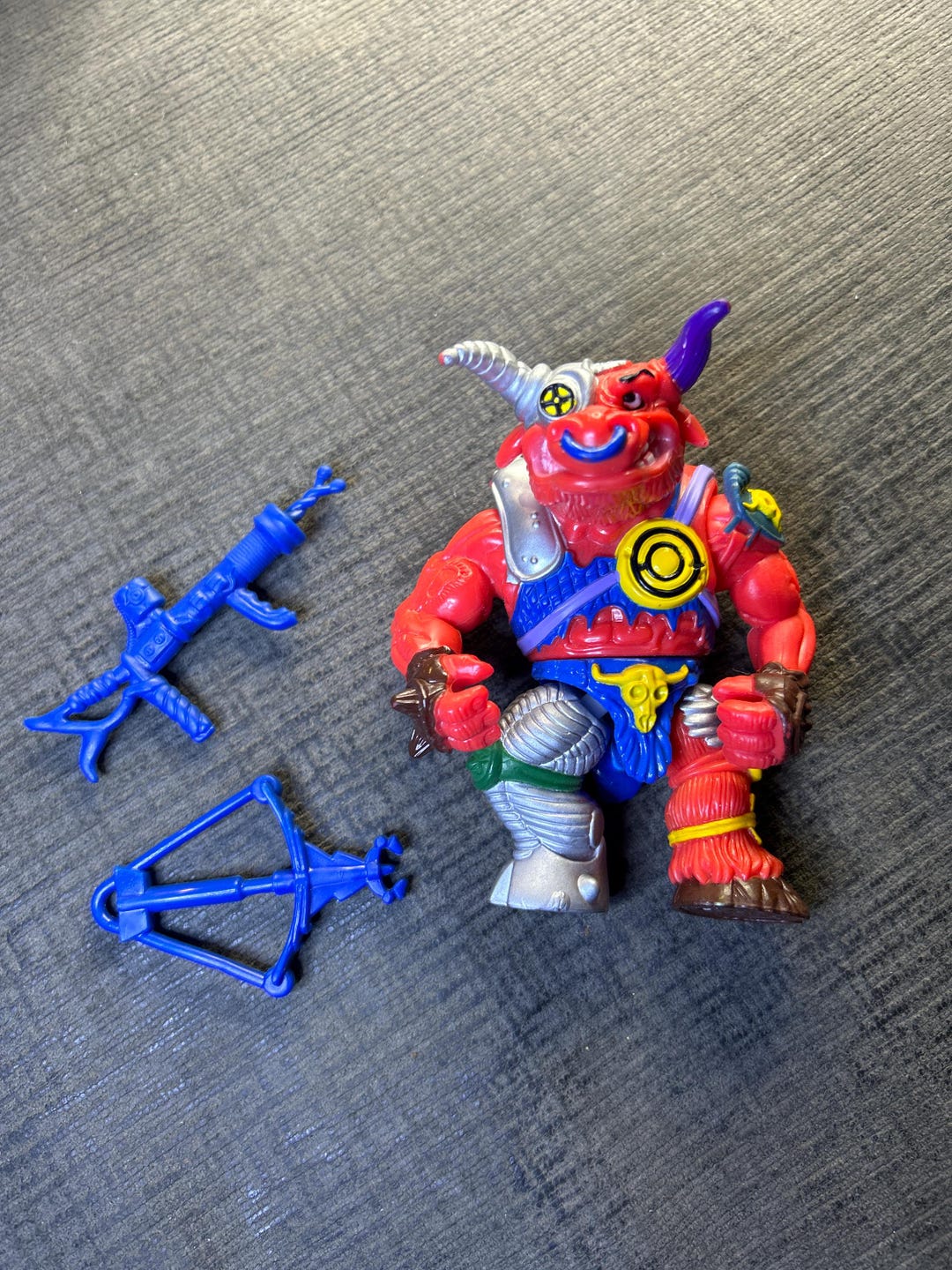 TMNT Figure ground Chuck Near Complete Figure loose Playmates Teenage ...