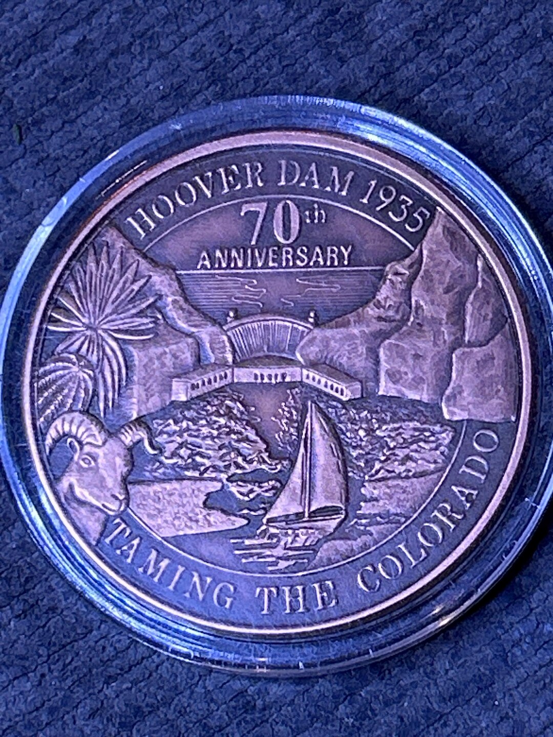London Bridge Coin (lake Havasu Trade Dollar) 2005 35th Coin in Series ...