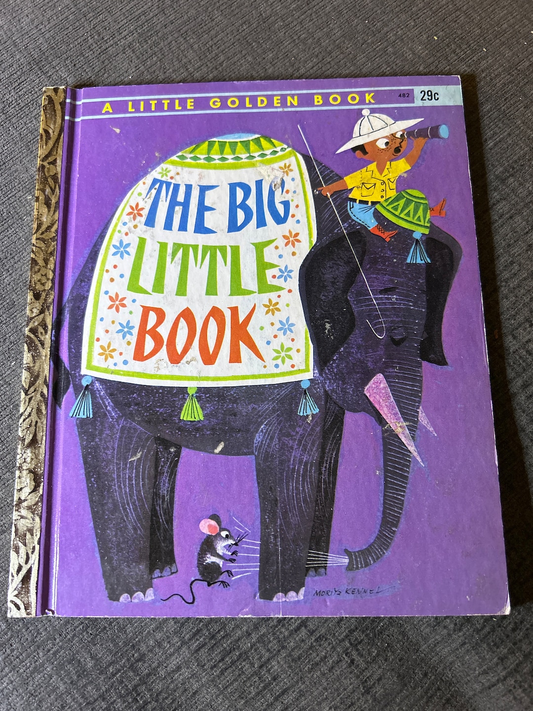 1962 Little Golden Book “the Big Little Book” Rare (A) 1st Print-very ...