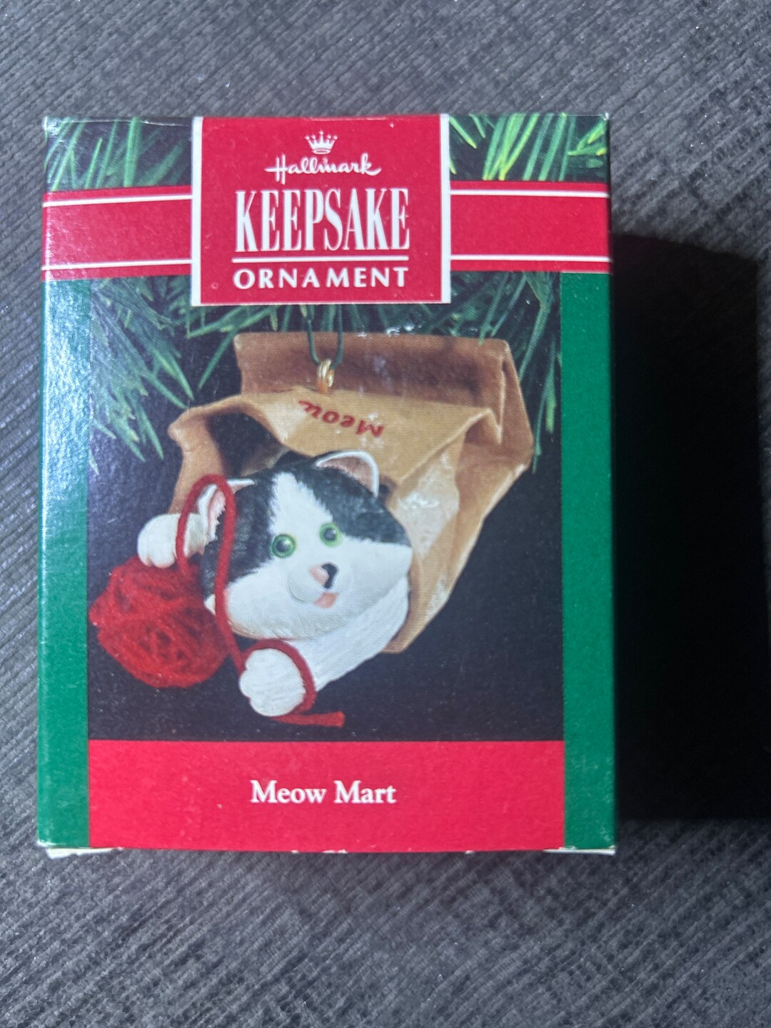 1990 Hallmark Ornament meow Mart NIB Kitten - Etsy