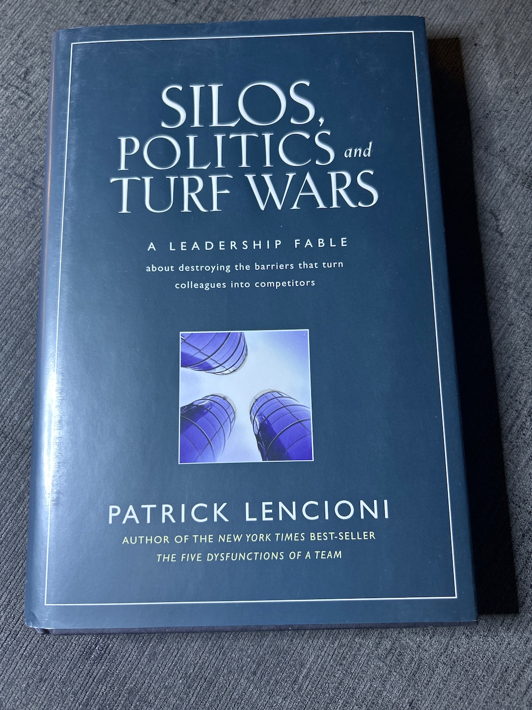 Patrick Lencioni “silos, Politics, and Turf Wars” Hardcover - Etsy