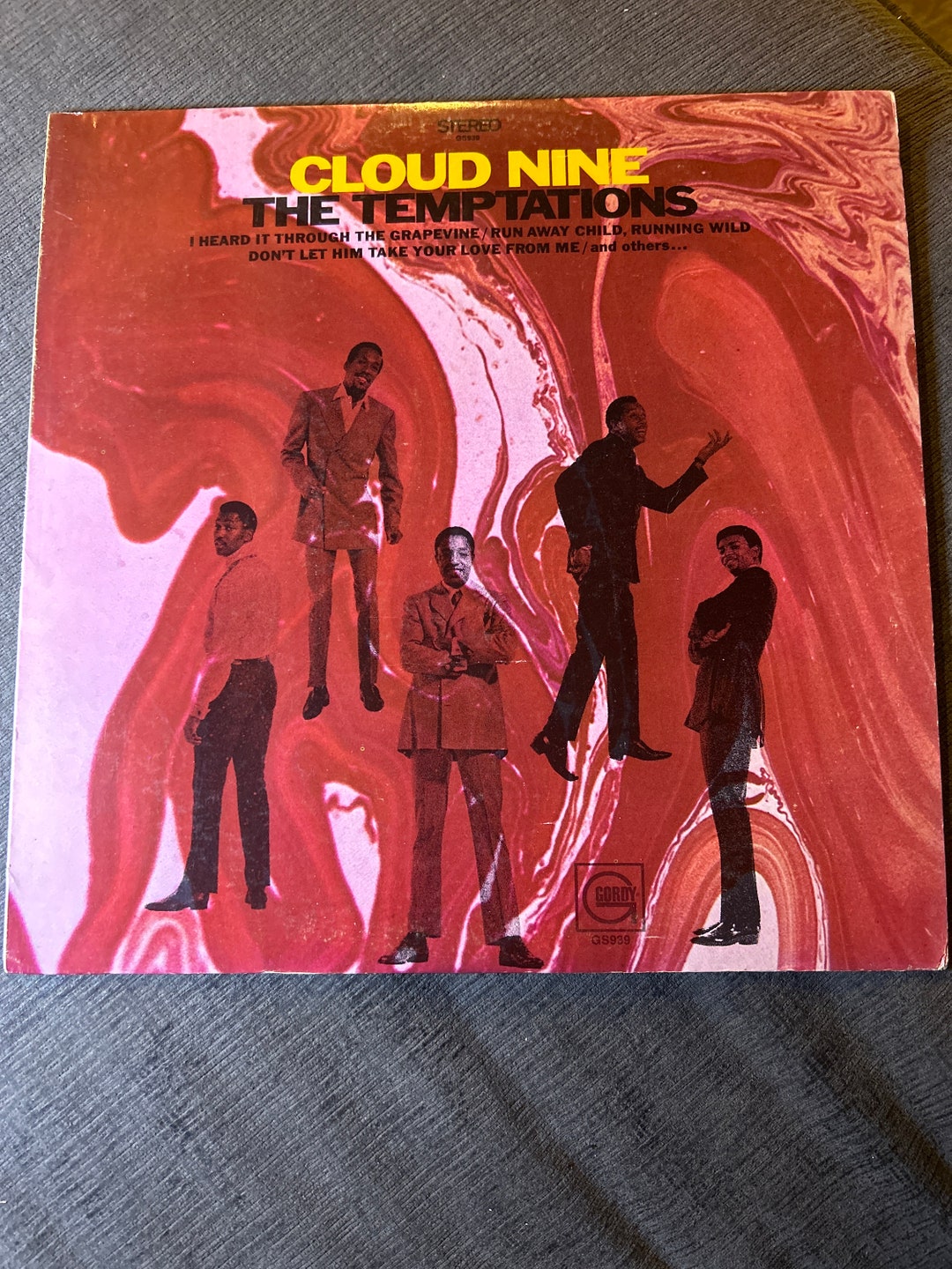 The Temptations Vinyl LP “cloud Nine” 1969-NM - Etsy