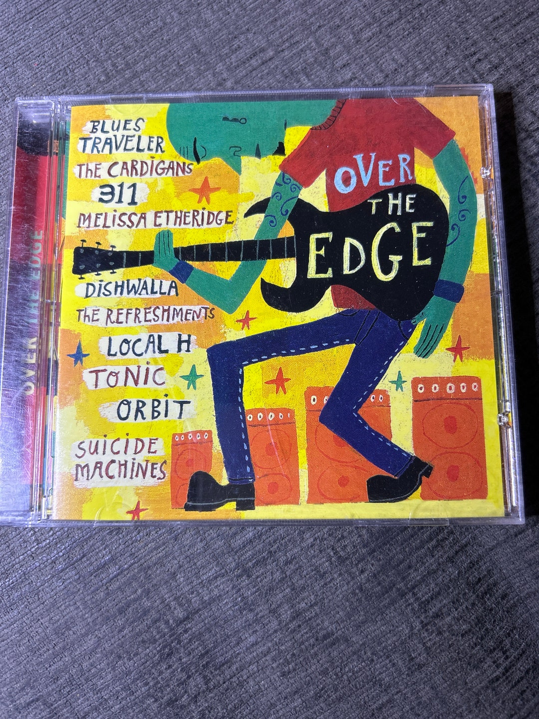Over the Edge CD (various Artists) Like New - Etsy