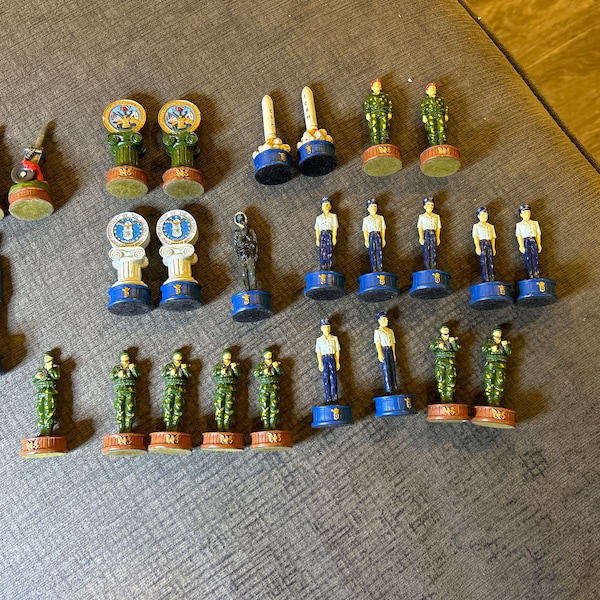 Military Chess Set - Etsy UK
