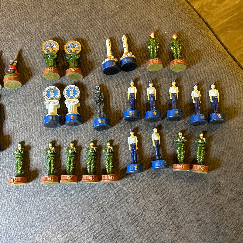 Military Chess Set - Etsy UK