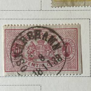 Sweden Official Stamps 1874-77 (5 Stamps) High CV - Etsy
