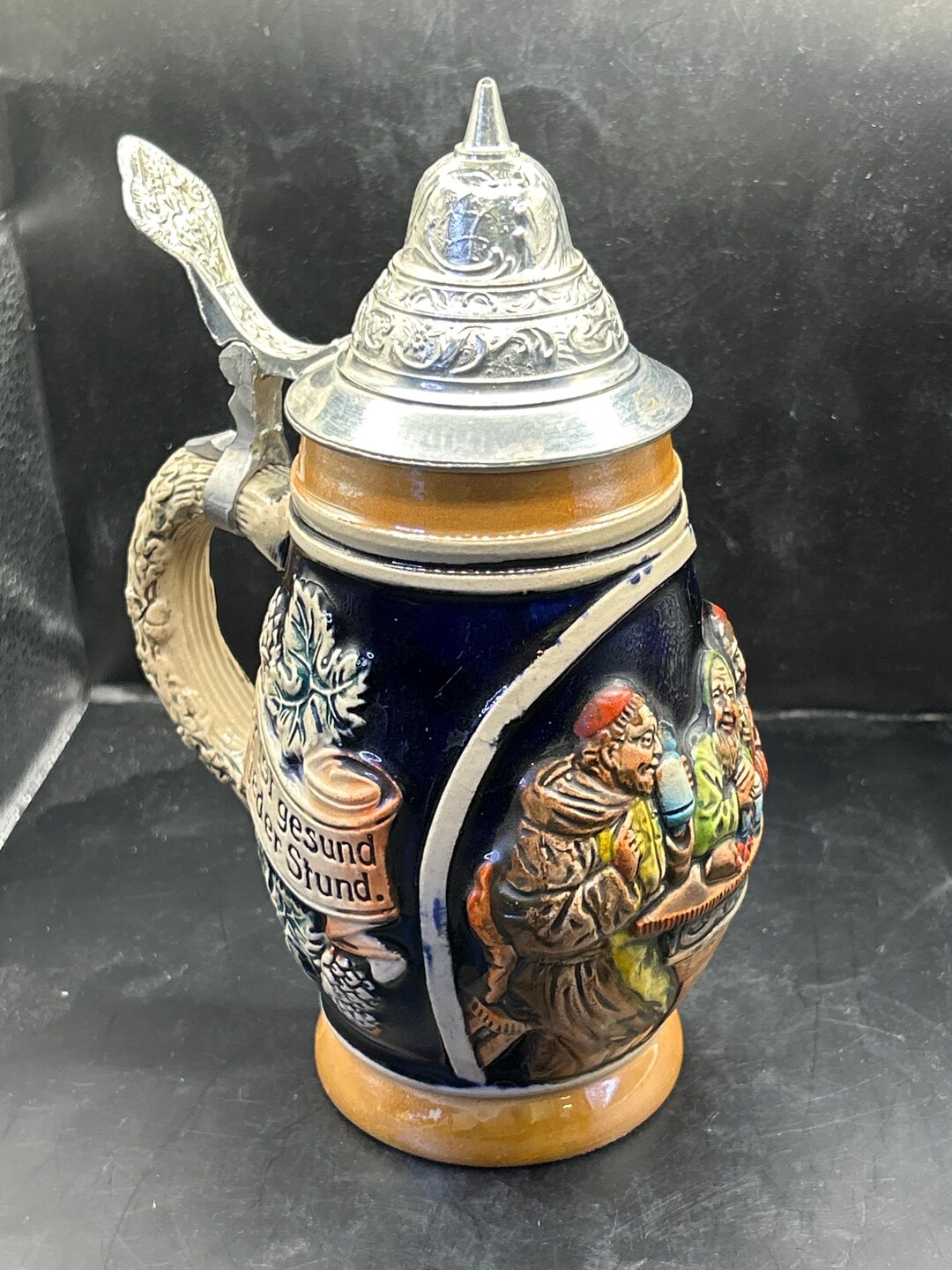 Vintage Beer Stein (west Germany) 7 Inches Tall - Etsy Australia