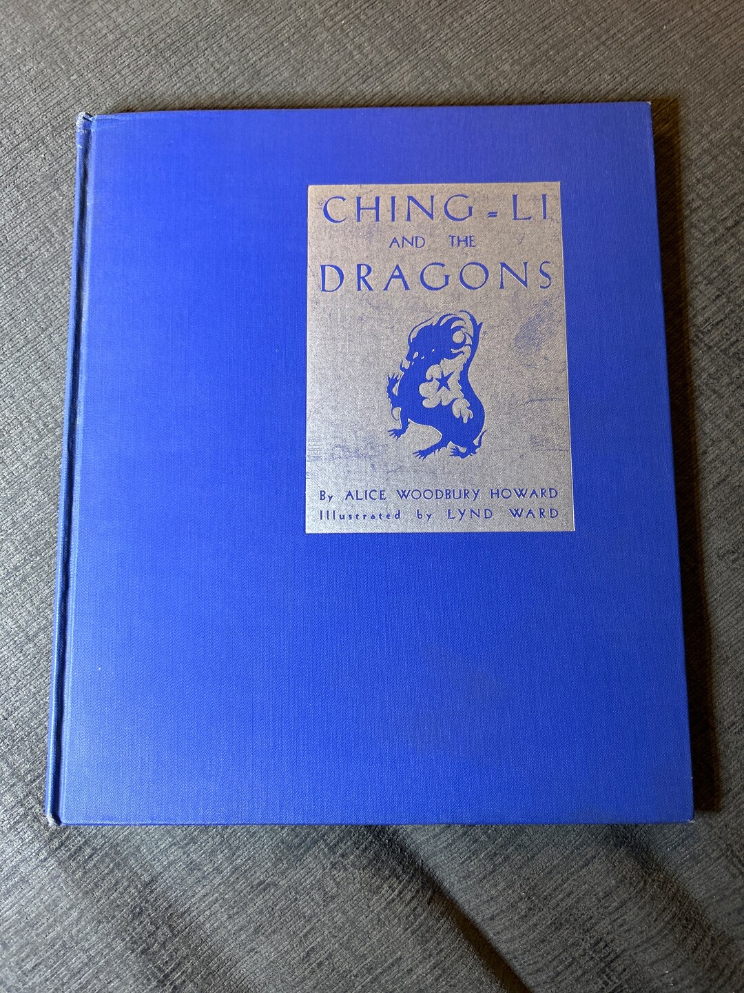 Ching-li and the Dragons by Alice Woodbury Howard 1931-HC - Etsy