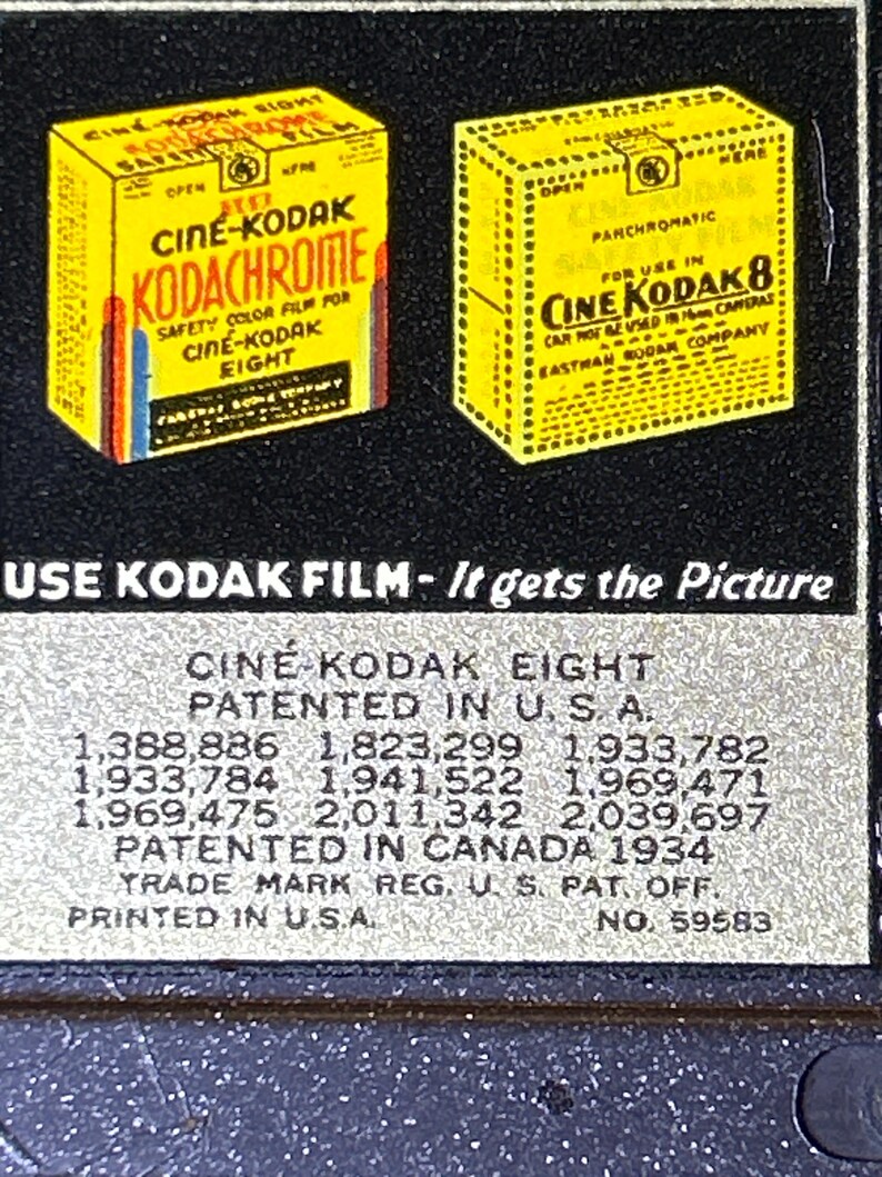 Cine Kodak 8 Model 20 (works) Vintage - Etsy