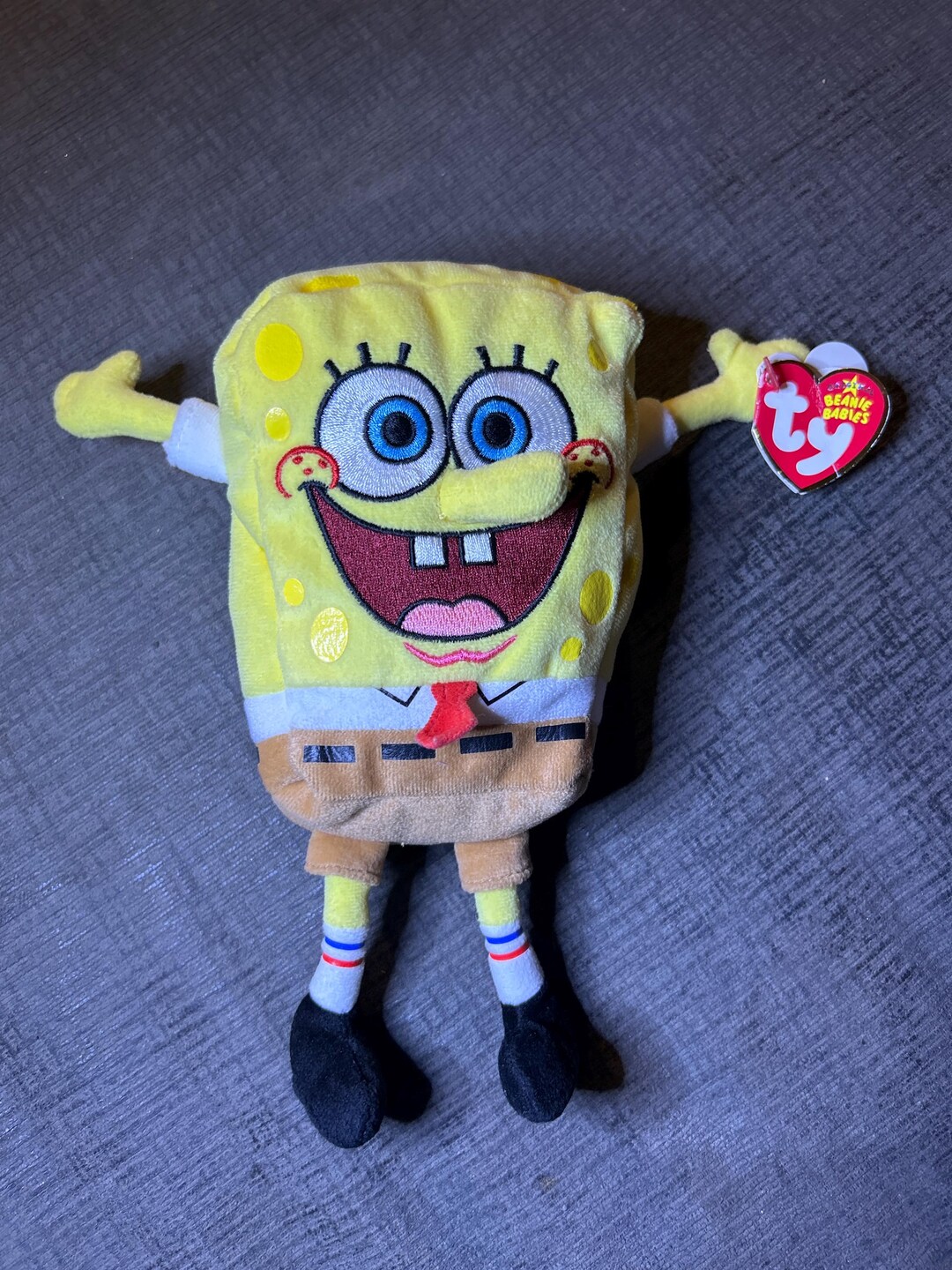 TY Beanie Babies “spongebob ” Mint With Tag Spongebob Collection - Etsy