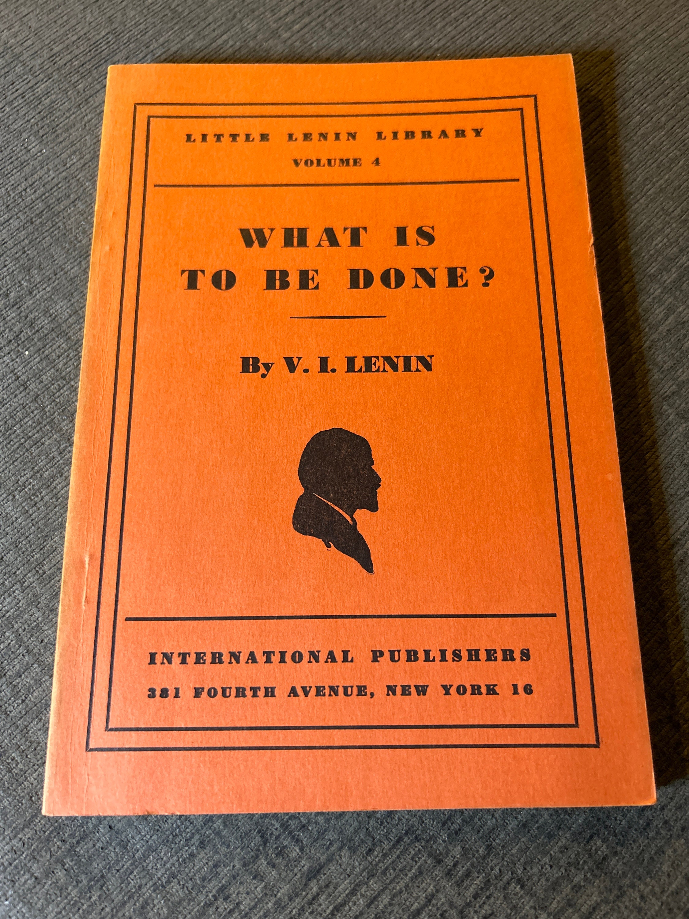 What Is To Be Done Lenin