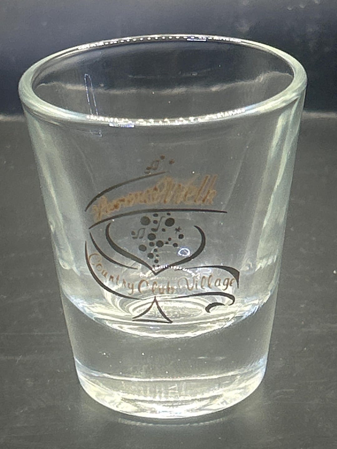 Shot Glass “lawrence Welk Country Club Village” Vintage - Etsy