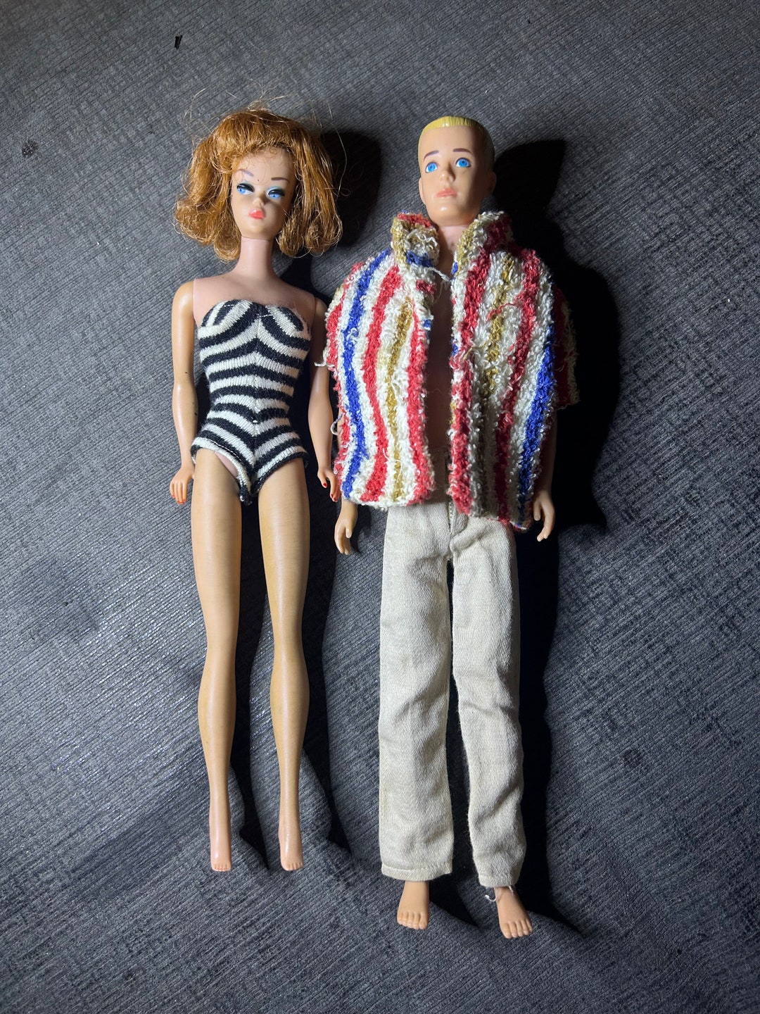 Barbie Doll 1958 MCMLVIII Excellent 1960 Ken Doll - Etsy