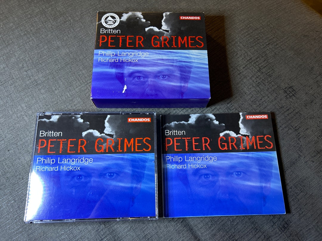 Peter Grimes “britten” 2 Cd’s With Book-like New - Etsy