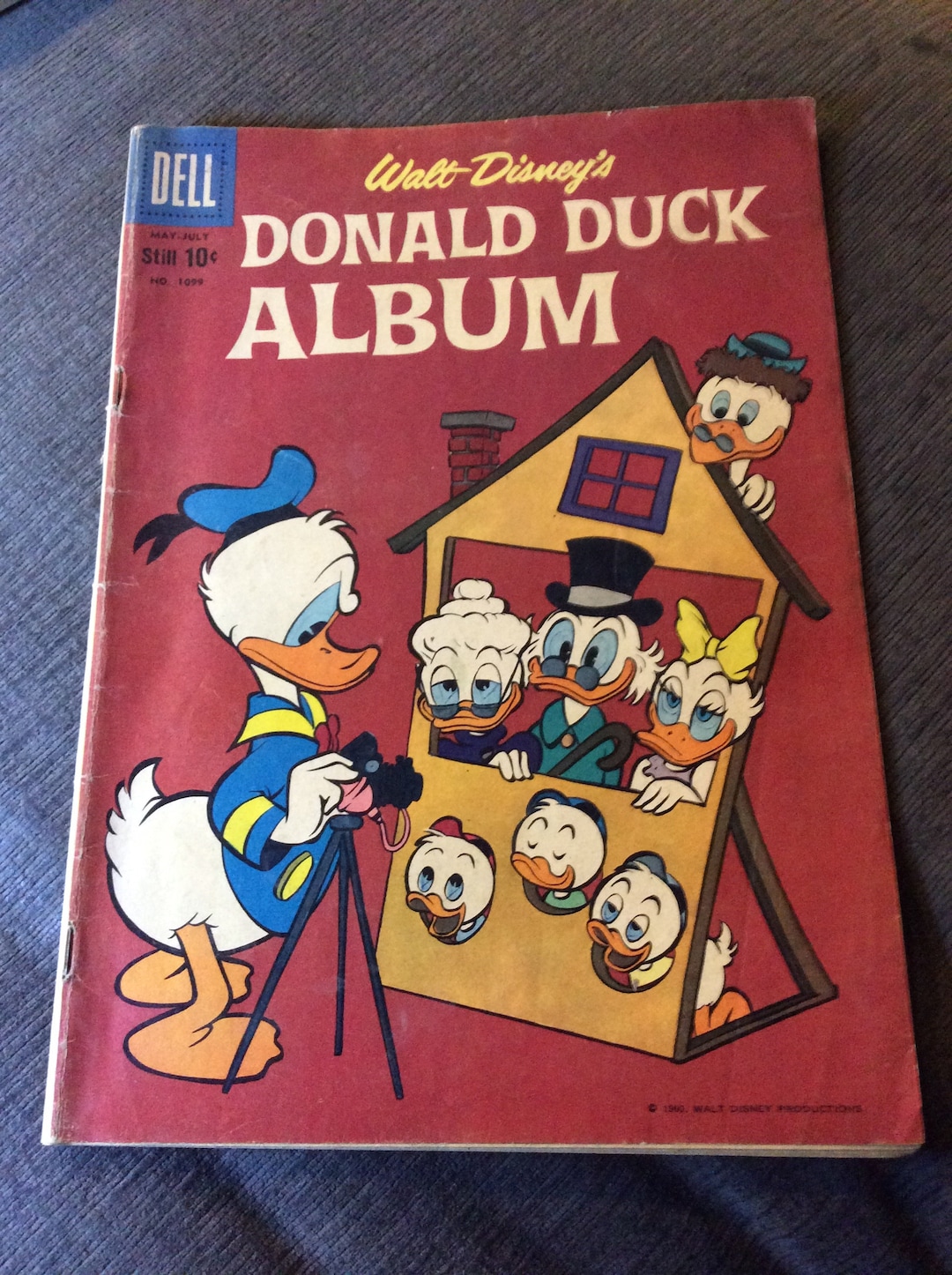 Walt Disneys donald Duck Album 1099 May-july 1960 Very Good Condition ...